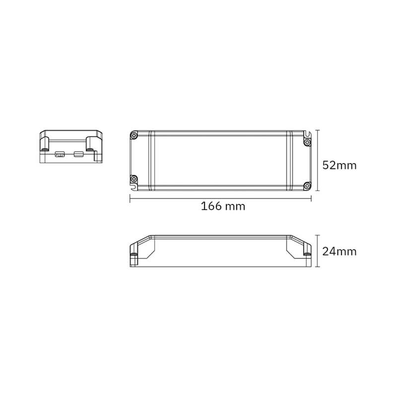 LED Driver 700mA 40W| Flicker Free | Triac Dimmable | trailing edge - MASTERLIGHT